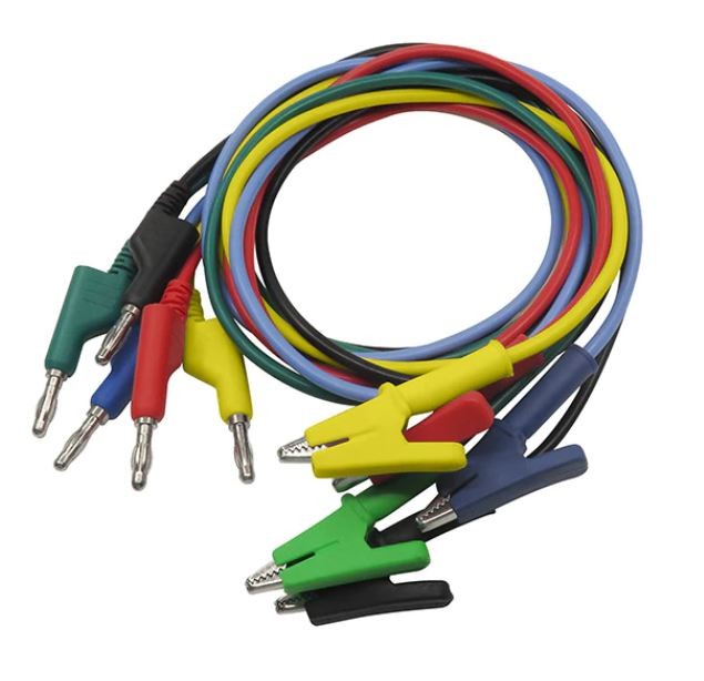 Kit de Caimanes de Prueba con plugs apilables