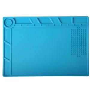 Tapete Azul ESD Resistente a temperatura 35x25cm