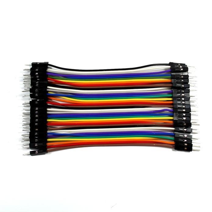 Cable dupont M-M de 25cm