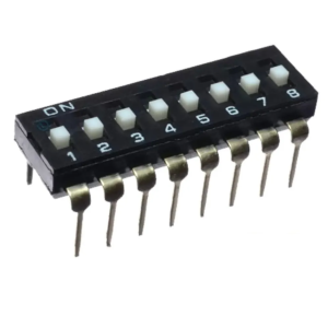 DIP switch 8 interruptores