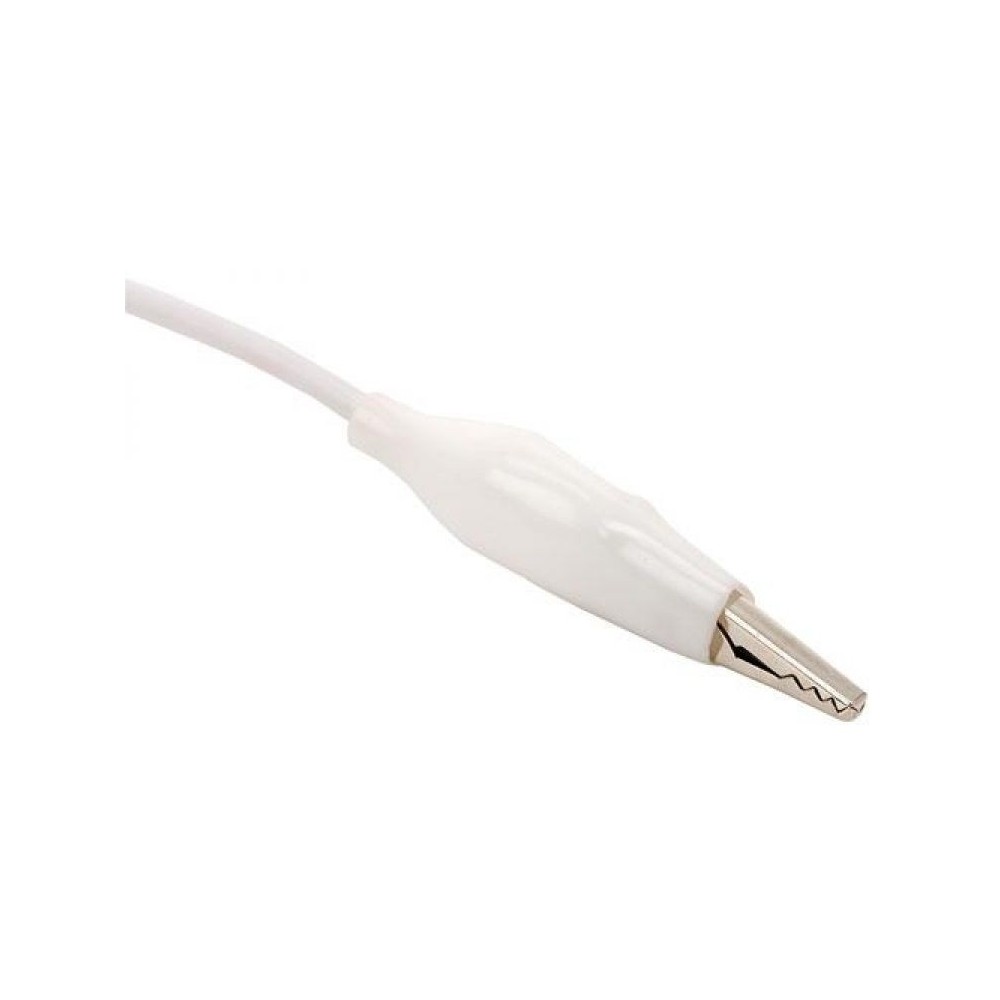 Juego de 10 cables con caimanes chicos