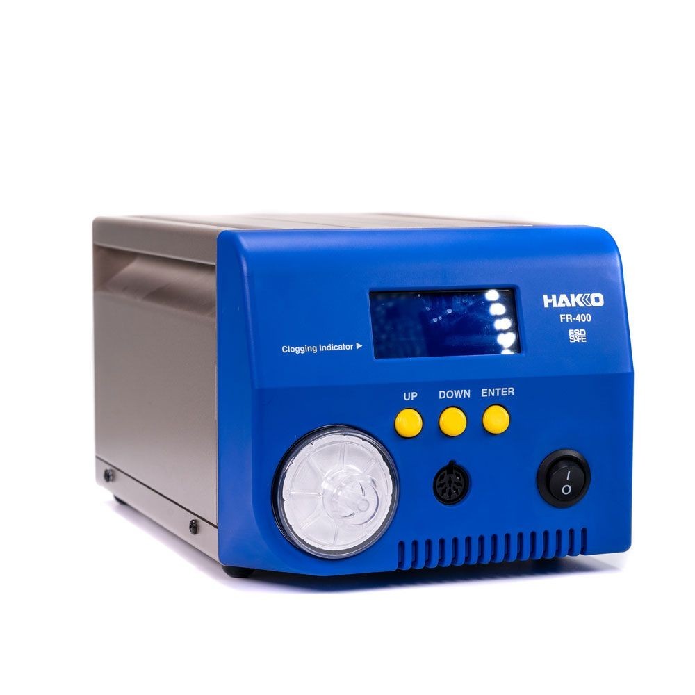 Estación desoldadora Hakko FR-400 de alta potencia uso rudo.