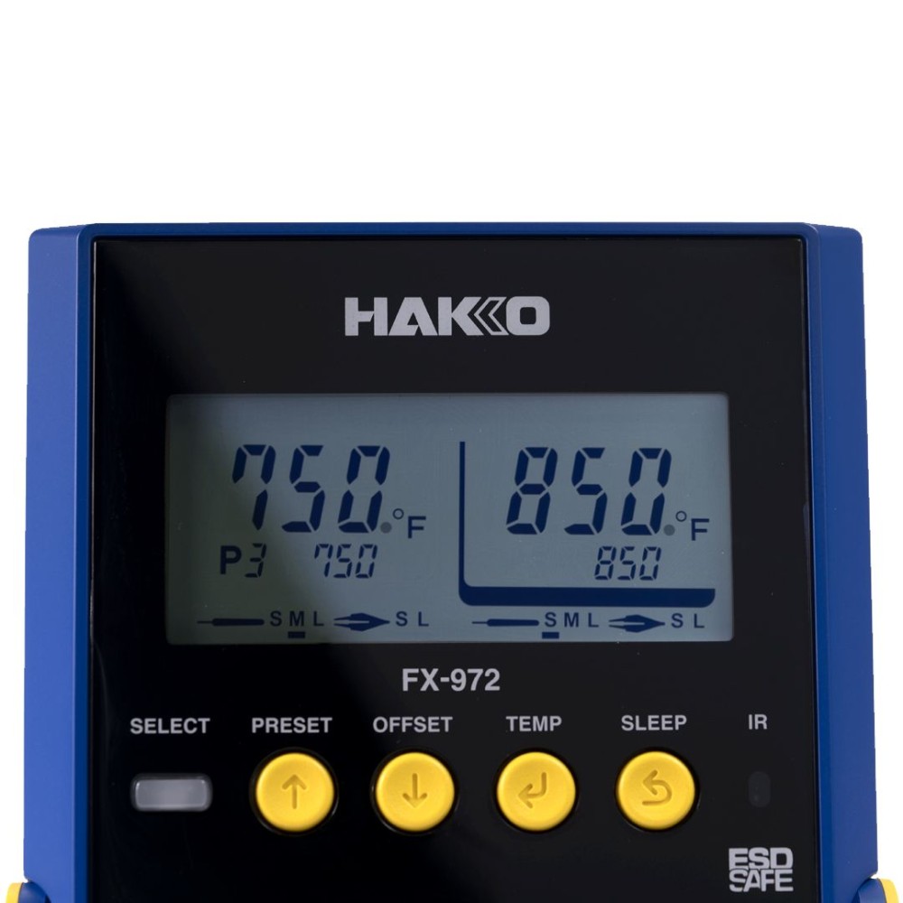 Estación con cautín dual Hakko FX-972